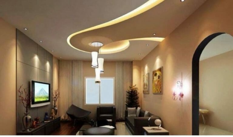 5 False Ceiling Design Types For A Charming Living Room | Our Blog